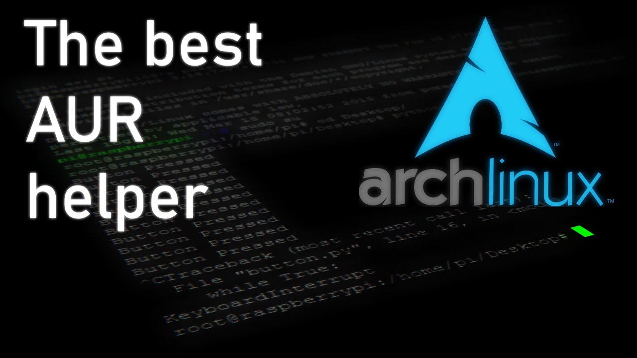 How to install yay AUR helper. - YouTube