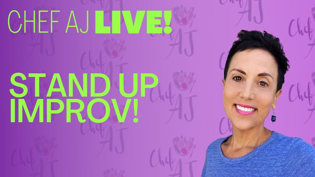 Watch Now! | Chef AJ's Latest Stand-up Set (IMPROV) - YouTube