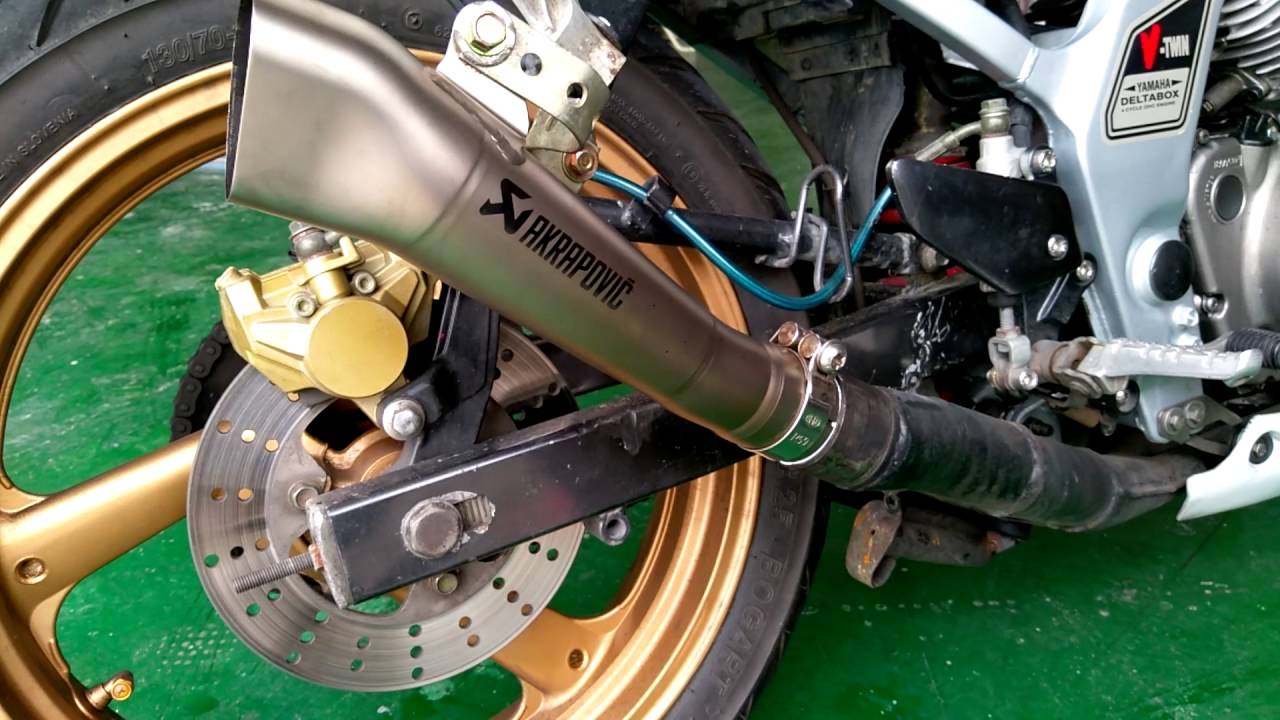 Fzr 150 with Akrapovic R6 GP Exhaust 正鈦蠍GP管 - YouTube