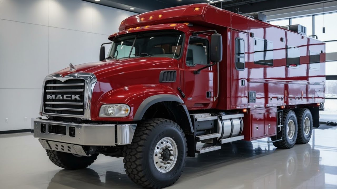 2026 Mack 6x6 Motorhome – Extreme Luxury Off-Grid Camper Review - YouTube