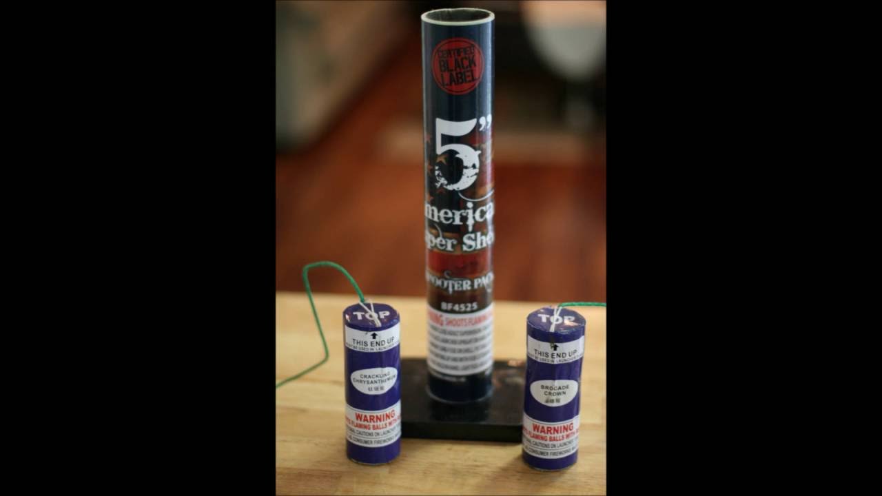 BIG Fireworks - 5inch American Super Shell - YouTube
