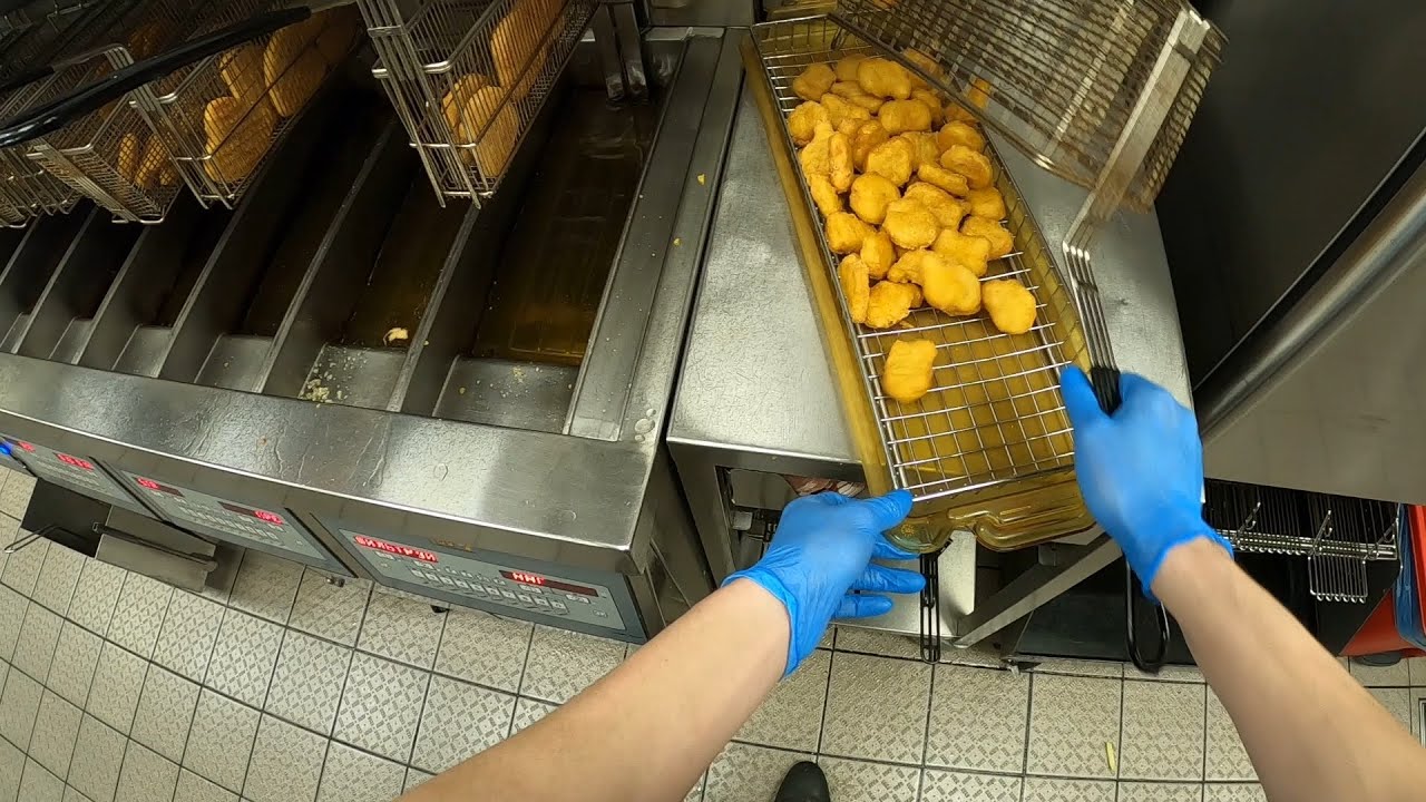McDonald's POV: Fried Products Nuggets, Crispy Chicken, Chicken, Fish ...