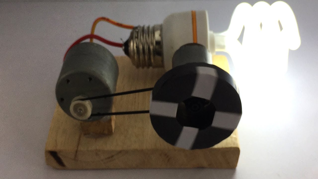 New Free Energy Light Bulb Generator Using Dc Motor With Magnet 100% At ...