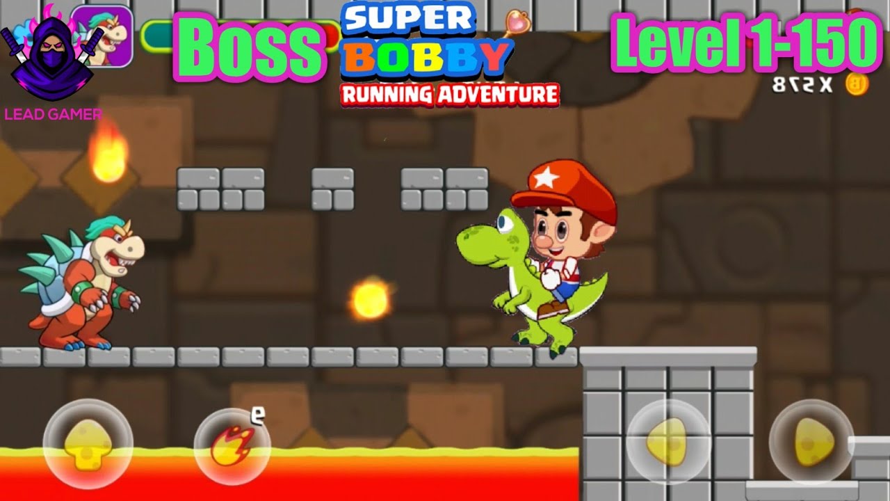 Super Bobby Bros Running Adventure Level 1-150 #games #gaming #gameplay ...