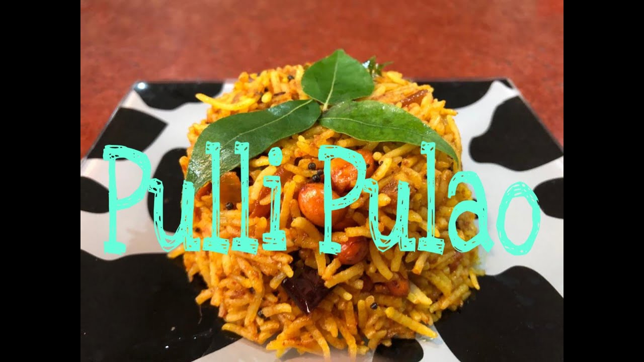 PULLI PULAO | SOUTH INDIAN PULAO RECIPE | LEFT OVER RICE RECIPE PART-2 ...