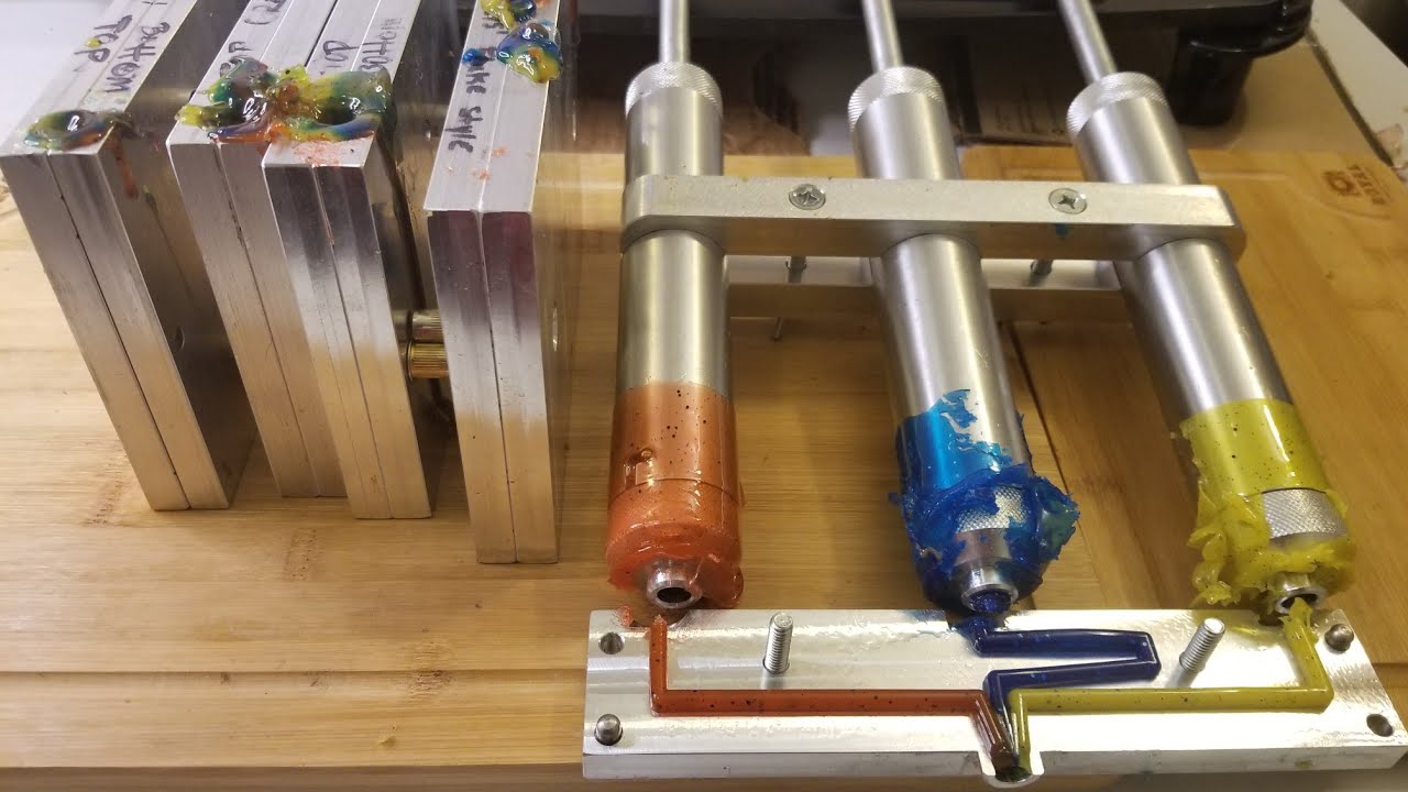 Bait Shop Tour - Triple Color Injector - Making Custom Fishing Baits ...