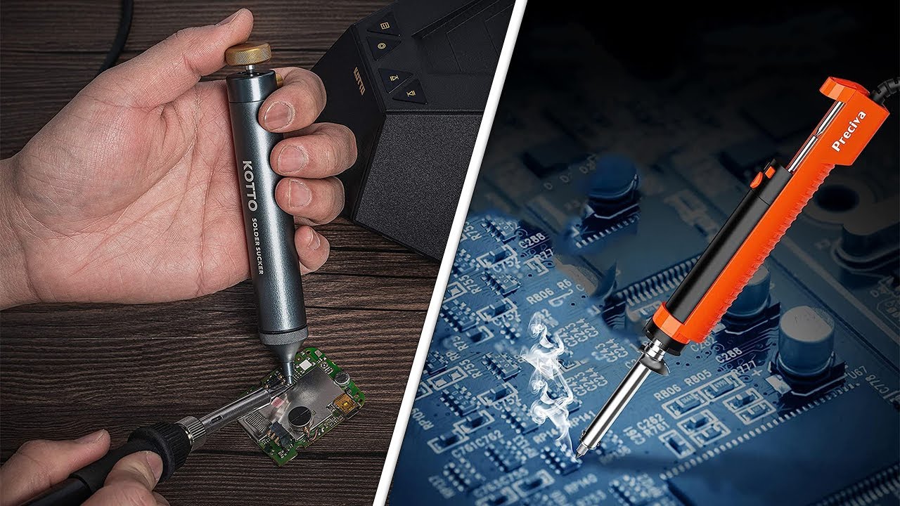 Revive Your Electronics with a Desoldering Pump - YouTube