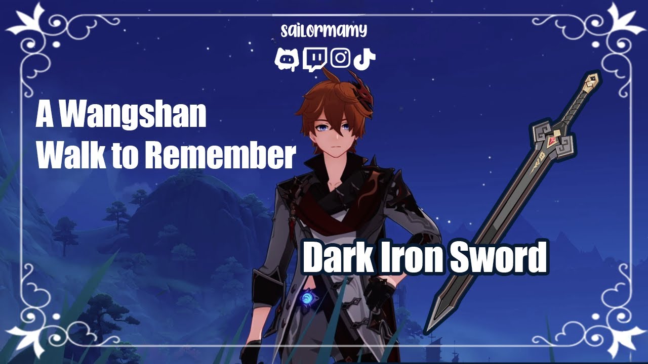 A Wangshan Walk to Remember Quest + Dark Iron Sword Genshin Impact ...