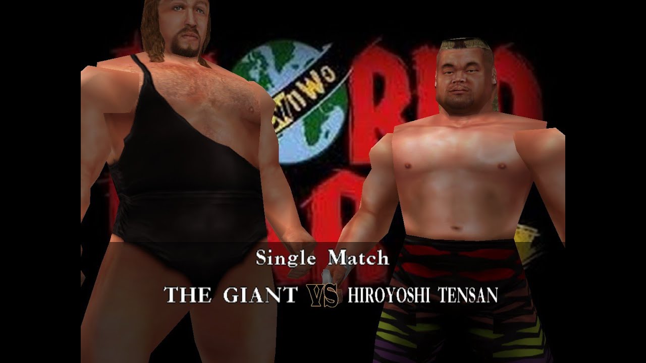WCW Feel The BANG v1.1 Matches - STEEL CAGE MATCH - The Giant vs ...