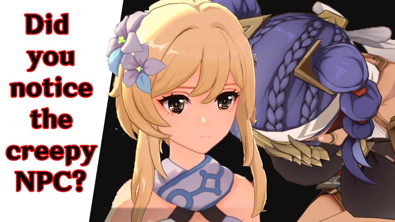 did you notice this creepy npc at the end of jeht's quest? - YouTube