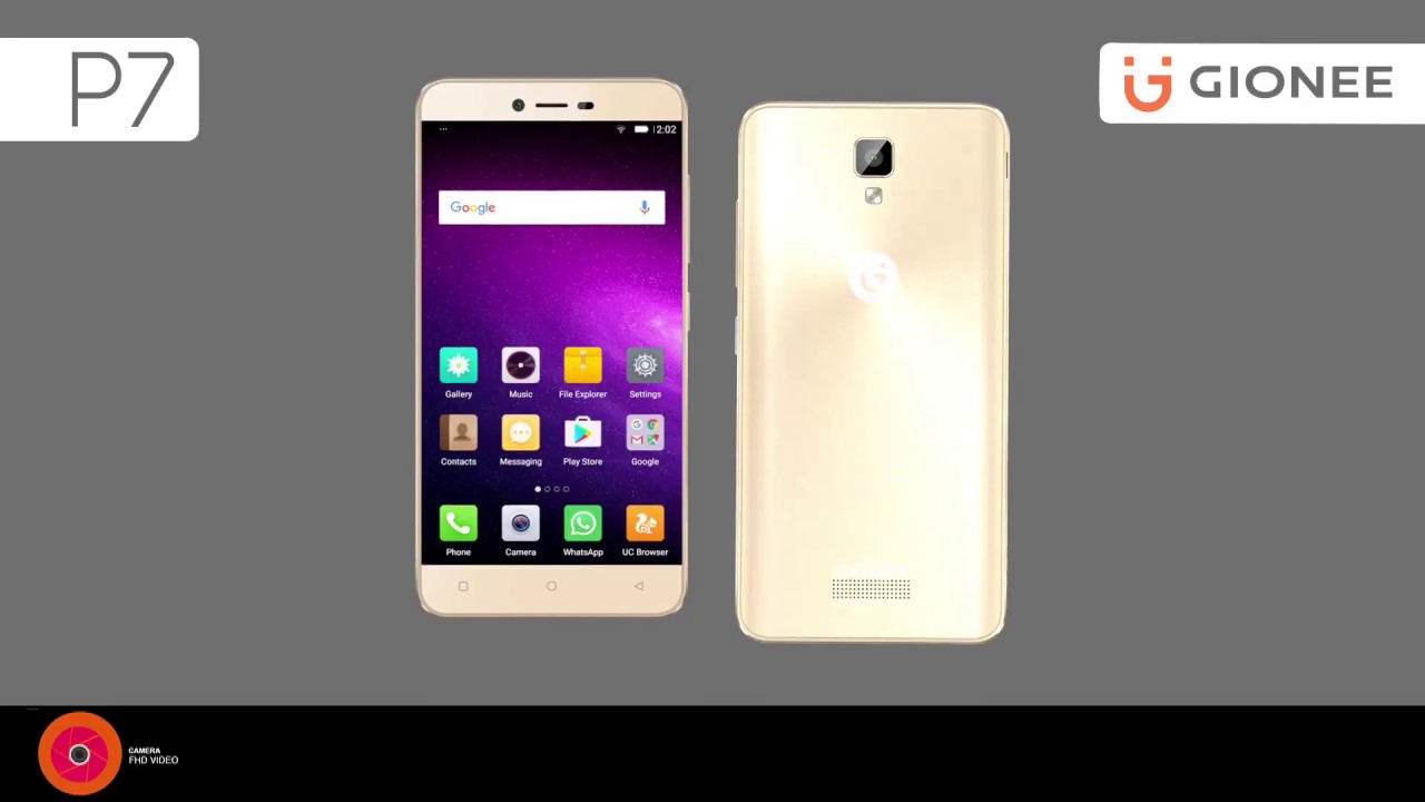 Gionee P7 - Camera - YouTube
