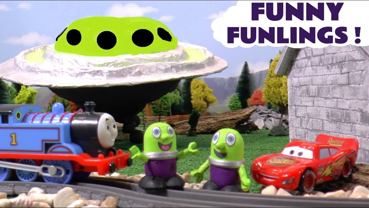 The Funny Funlings Fun Toy Stories for Kids with Toy Trains - YouTube