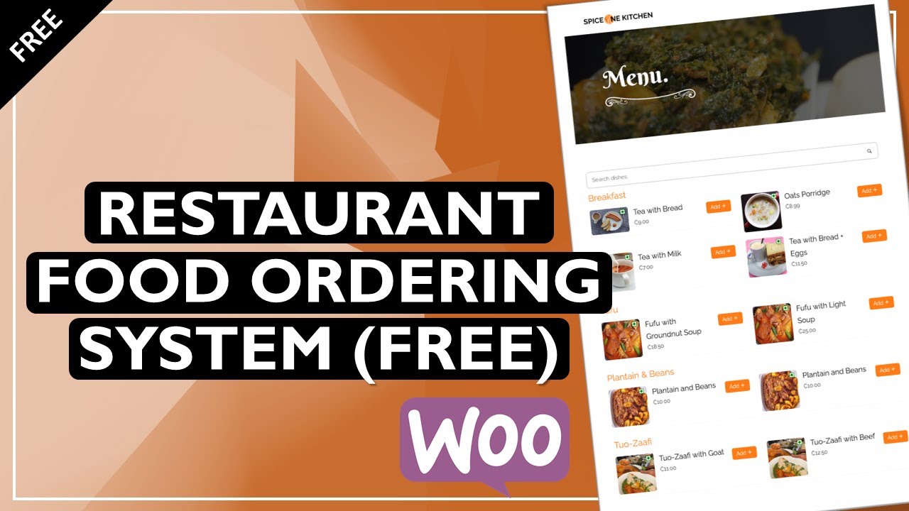 How to Make a Restaurant Food Ordering Website in WordPress | Food ...