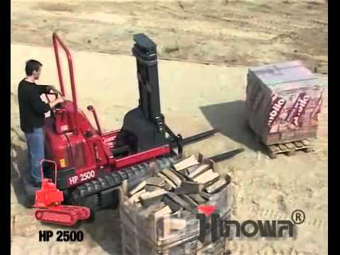 MINIDUMPER HP2500 HINOWA CON KIT MULETTO FL1300 - YouTube