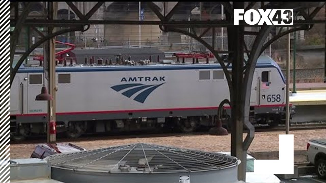 Amtrak increases security around Inauguration Day - YouTube