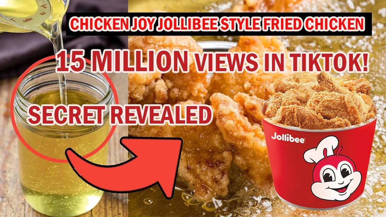 My Secret of Making Style Jollibee Fried Chicken (15 Million Views in ...