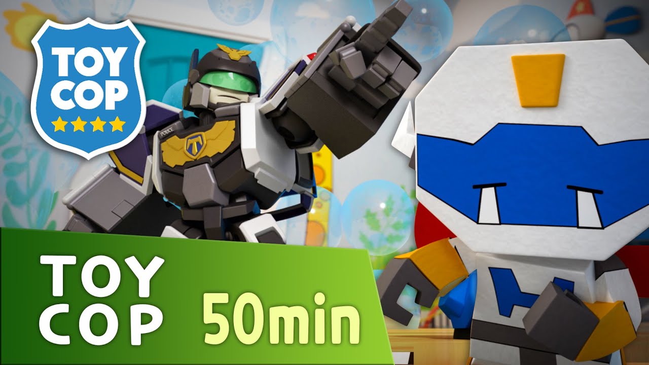 [TOYCOP] Funny episode 46 l 50min Play l TOYCOP - YouTube