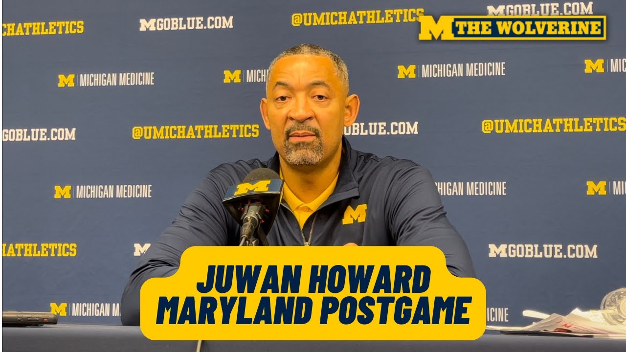 #MichiganBasketball HC Juwan Howard Speaks After Blowout Win Vs ...