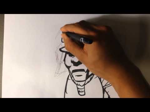 samurai how to draw easy pictures to draw - YouTube