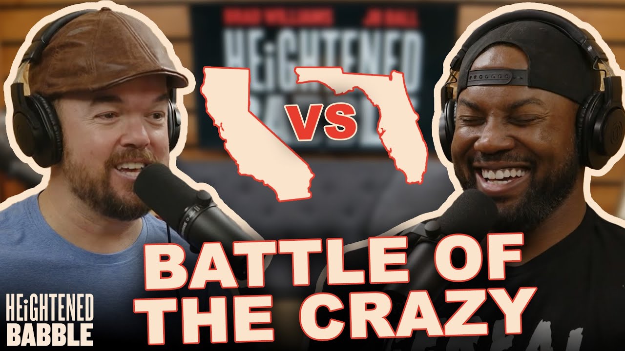 Florida vs California: Battle of the Crazy | Heightened Babble - YouTube