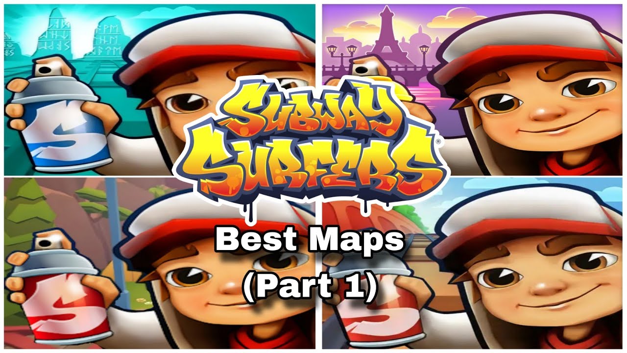 Best Maps in Subway Surfers (Part 1) - YouTube