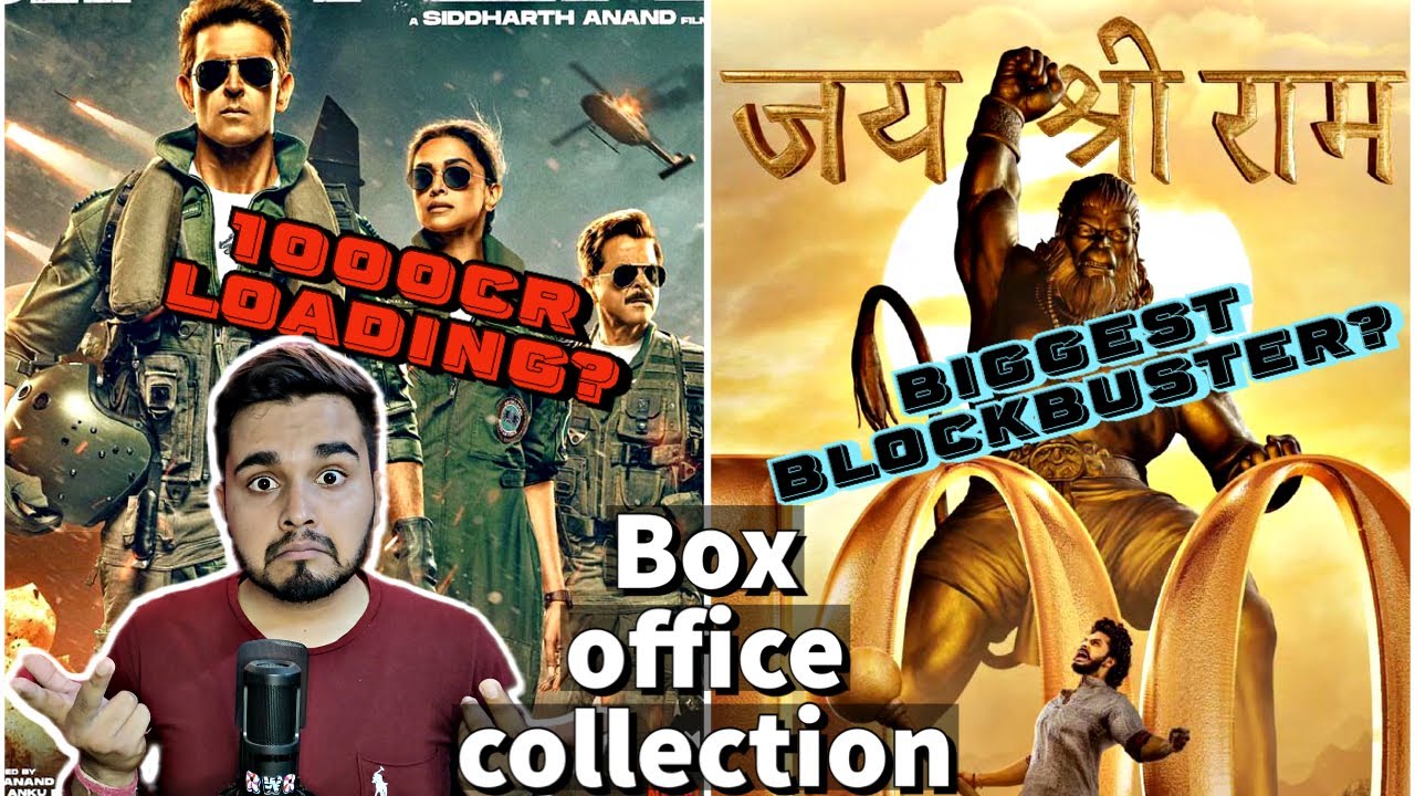 Fighter vs Hanuman box office collection || Hritik roshan || Teja sajja ...