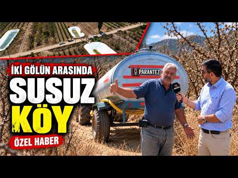 SUSUZ KÖY: Serpil’de Ağaçlar Kurudu, Üretici Çaresiz Kaldı