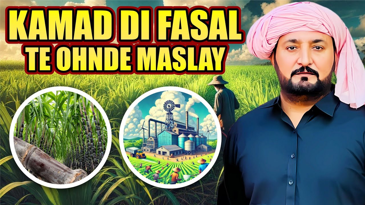 Kamad di fasal ty masly by Anjum Saroya/Sugar Cane Crop and Sugar mill ...