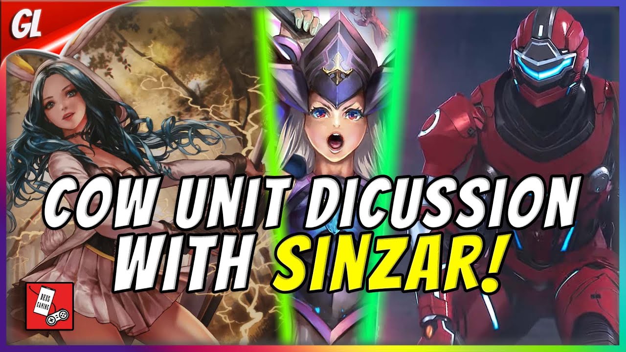 Talking about EVERY CoW Unit, Featuring Sinzar! [FFBE Global] - YouTube