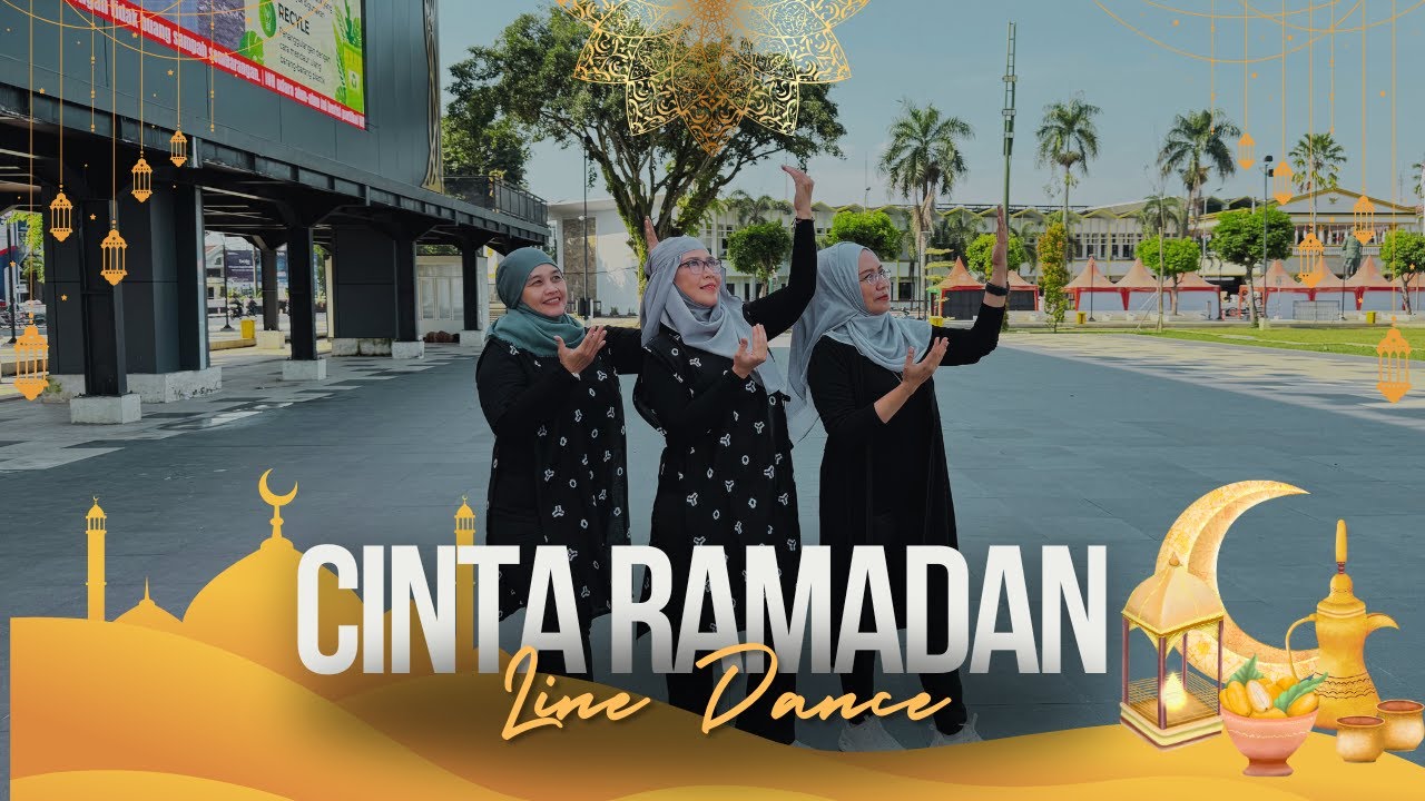 CINTA RAMADAN Line Dance || Choreo: Annie Annoy (INA), Fieda Andriyanti ...