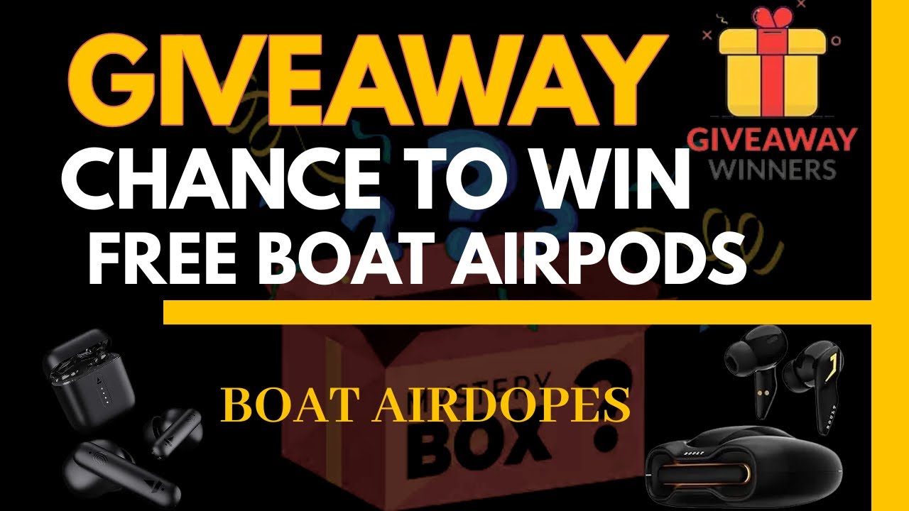 Giveaway Alert 🎧 ! Win Boat Airdopes | Free मे जीतो Boat Airdopes😍 # ...