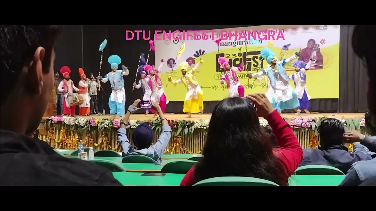 DTU ENGIFEST 2023🔥🔥 || AWESOME DANCE PERFORMANCE || ON BHANGRA - YouTube