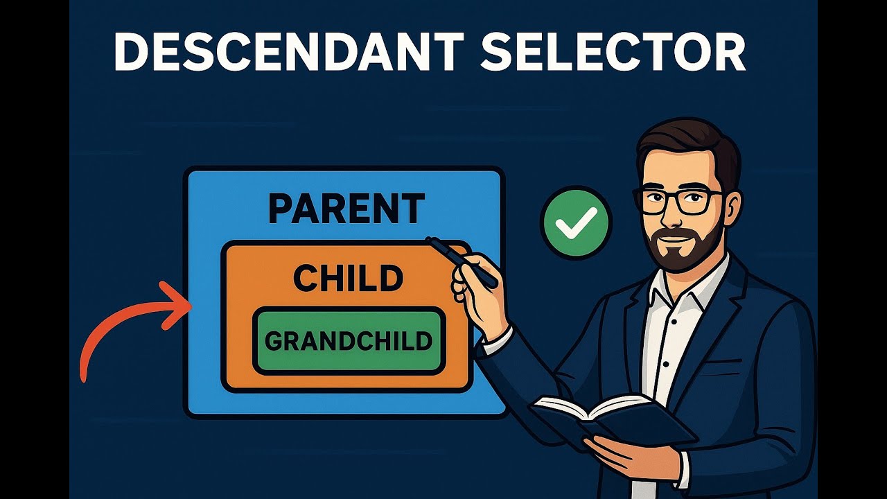 CSS Tutorial - Descendant Selectors - How to use and where to use ...