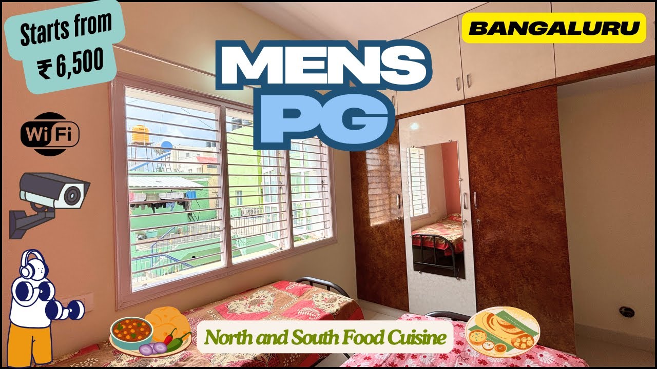 Luxury Men’s PG in JP Nagar Bangalore | Rent Starts at ₹7,500 ...