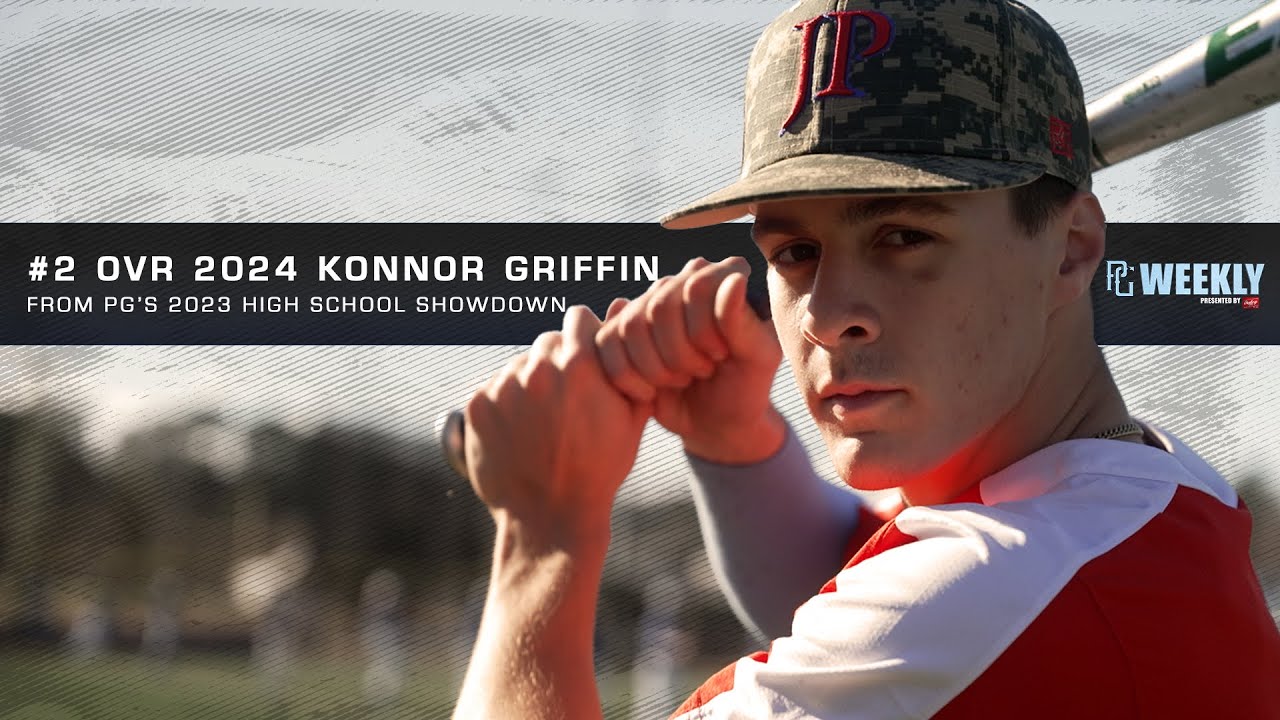 PG Weekly: #2 2023 LHP Cam Johnson & #2 Overall 2024 Konnor Griffin ...