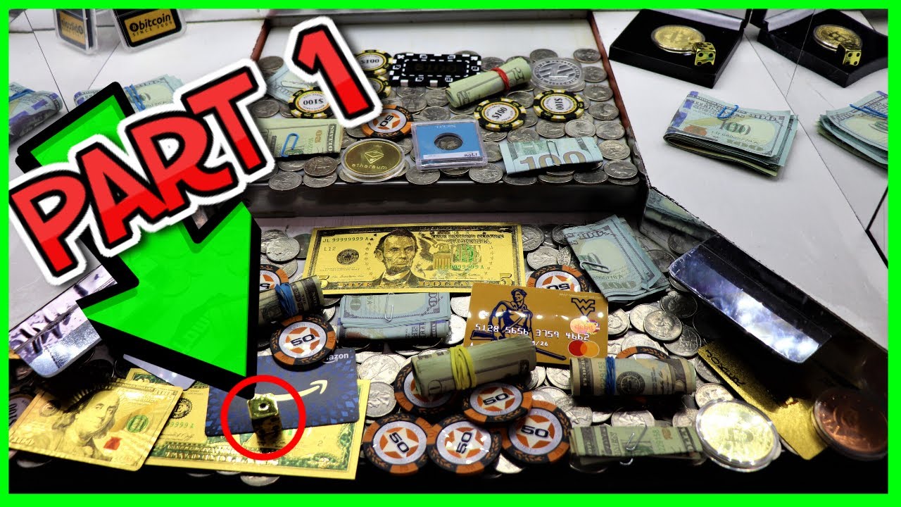 The MEGA MONEY JACKPOT Try on the High Risk Coin Pusher! Part 1 ...