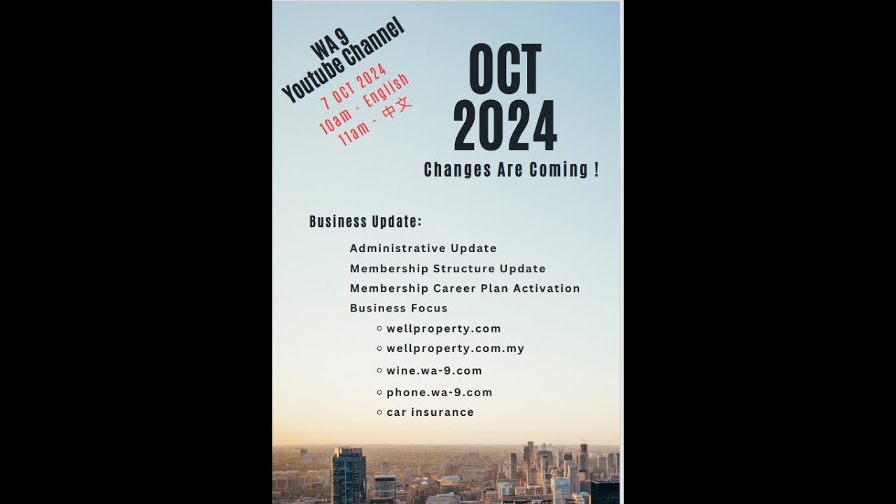 WA9 - Activation October 2024? - YouTube