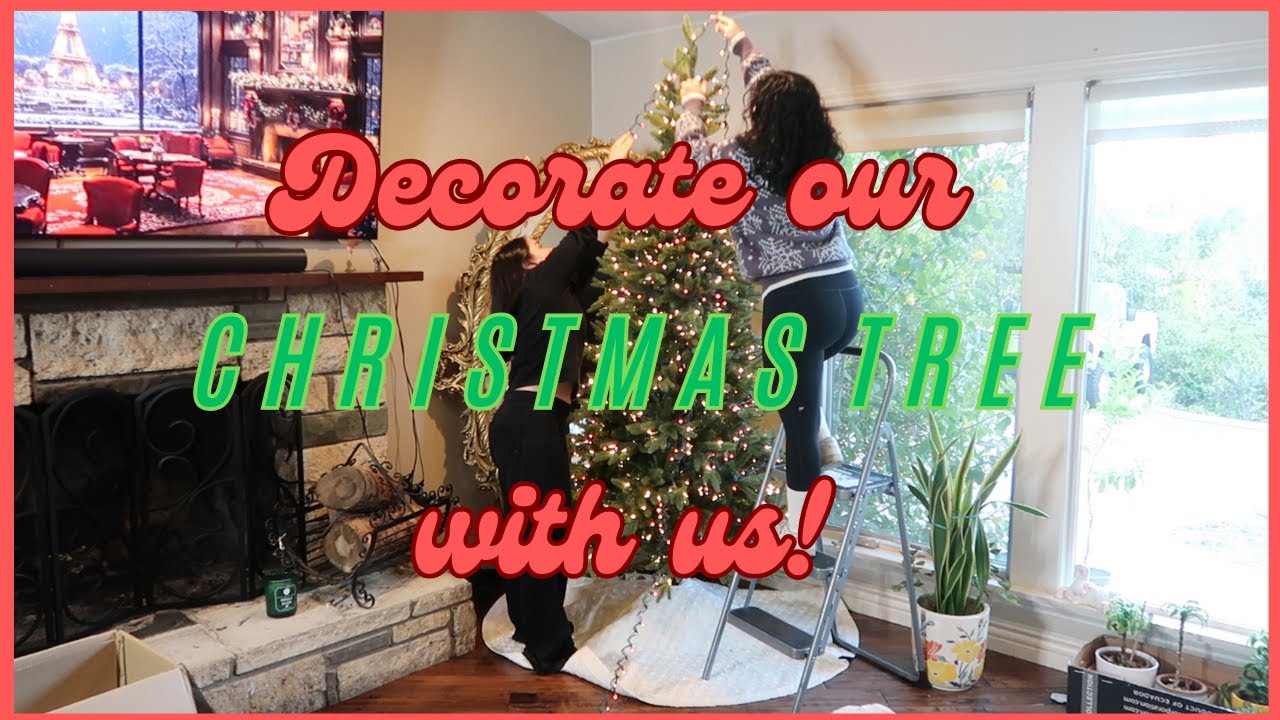 Christmas Tree Decorating Pt.2 - YouTube