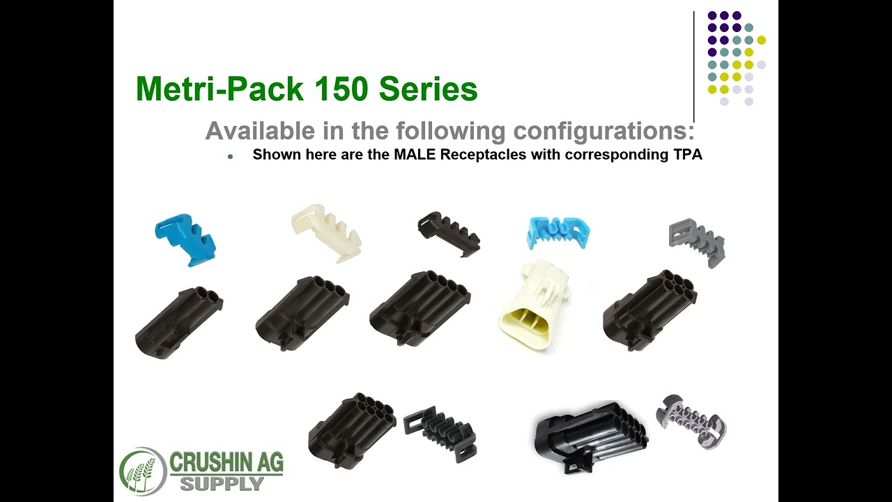 Metri Pack 150 Series Connectors - YouTube