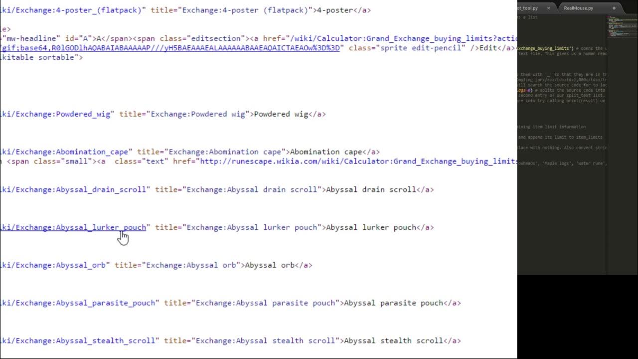 Creating a Runescape bot with python - Getting started - YouTube