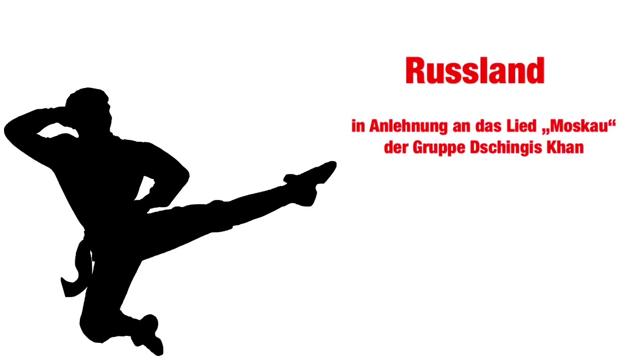 Russland - nach dem Lied „Moskau“ der Gruppe Dschingis Khan - YouTube