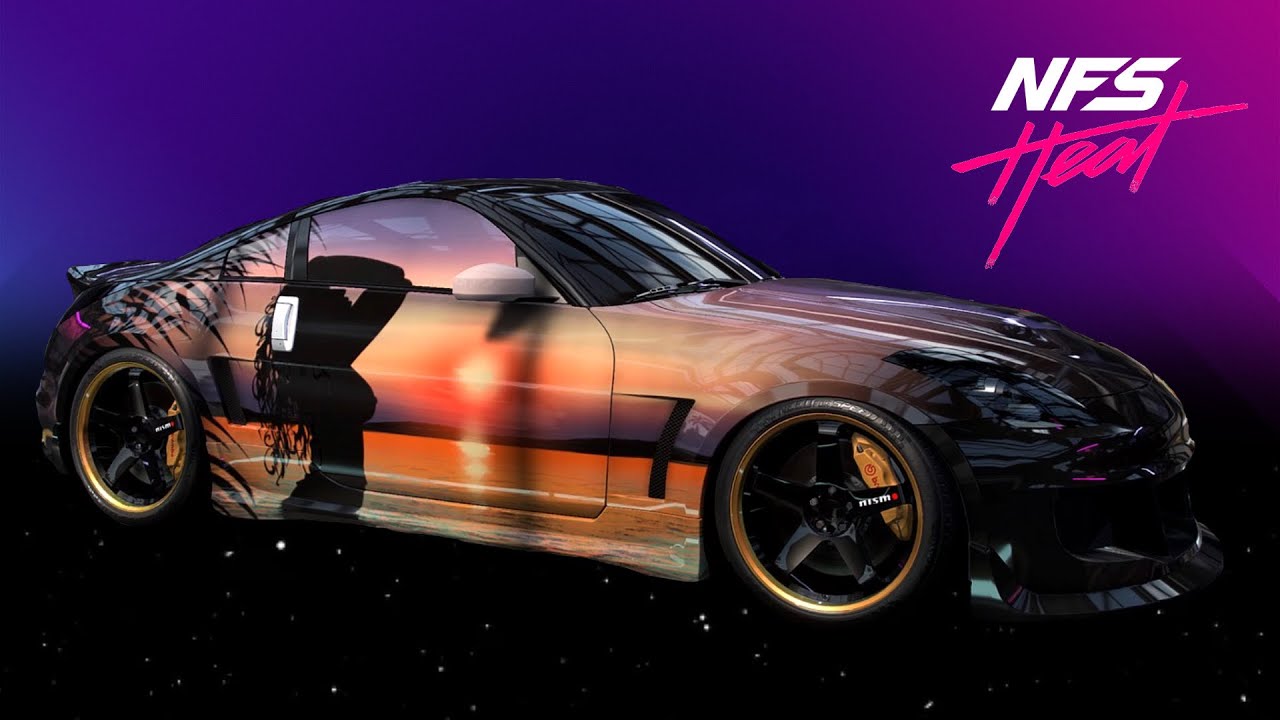 NFS Heat BEACH GIRL Wrap [Nissan 350z] - YouTube