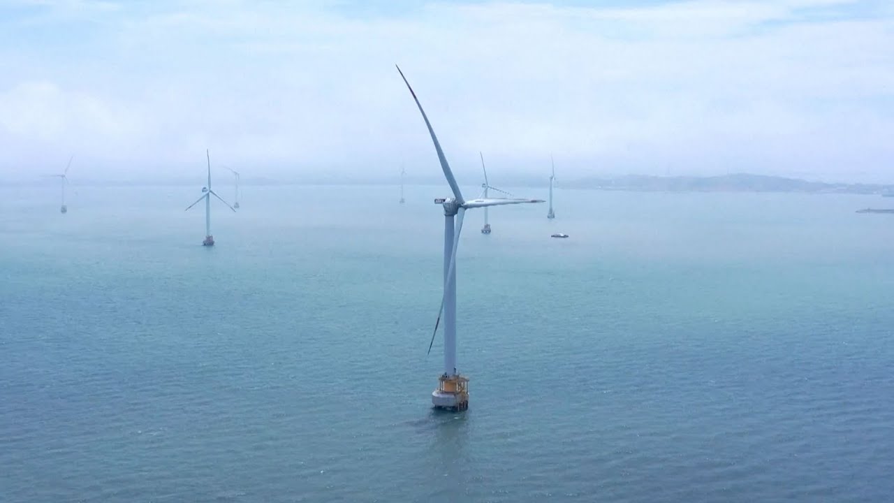 China completes building world's largest 26-MW offshore wind turbine ...