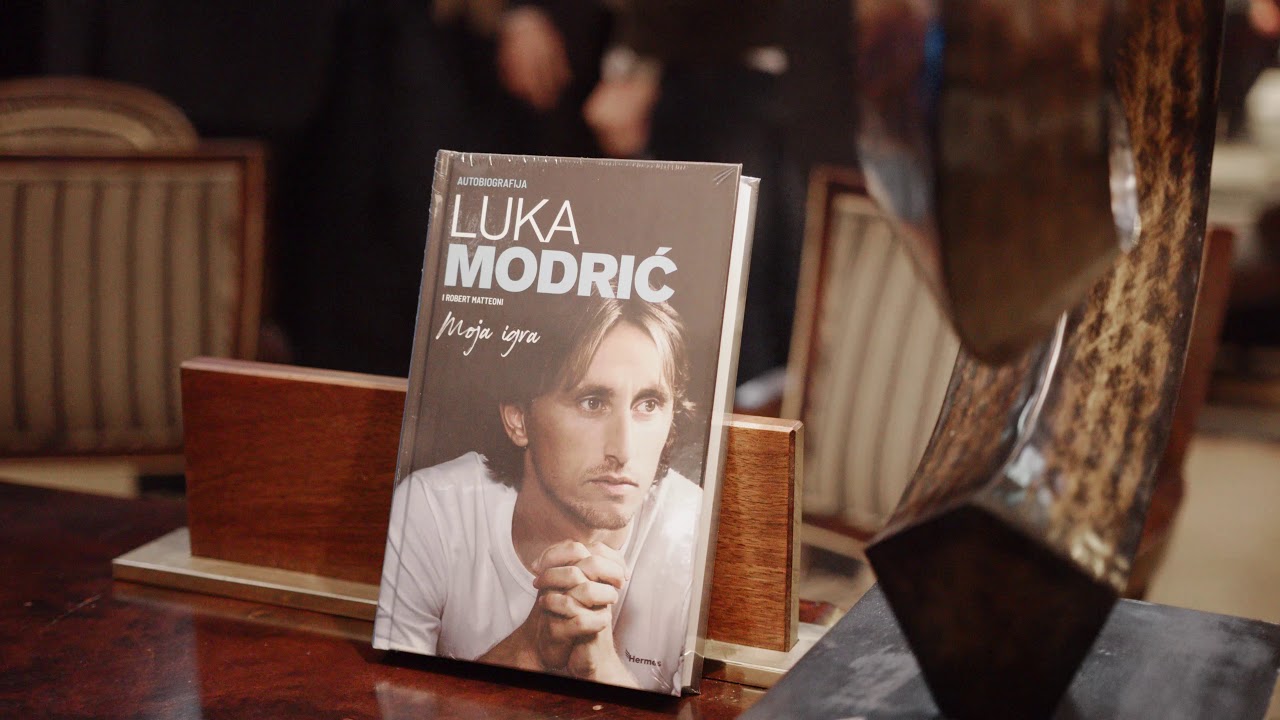 Mr. Luka Modric, presented his book entitled 'My Game' exclusively at ...