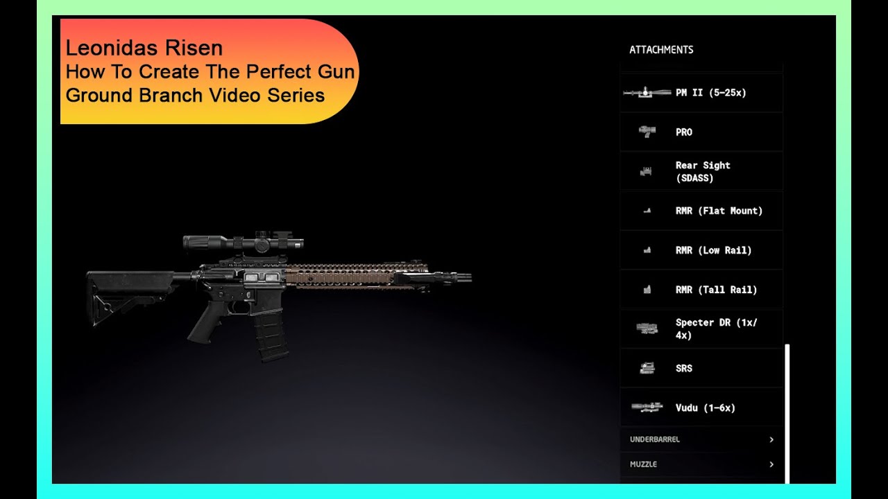 How to Create the Perfect Gun | Ground Branch | Extreme Realism - YouTube