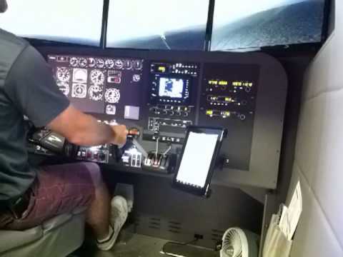 Cessna Caravan Full Motion Simulator Training - Time Lapse Test - YouTube