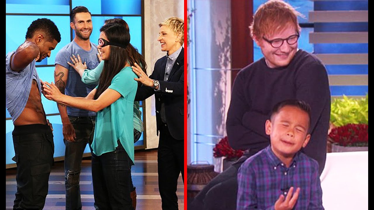 Moments When Celebrities Surprise Fans and Guests On The Ellen Show ...