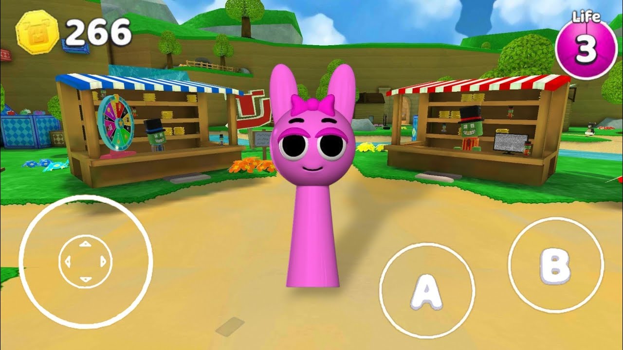 Sprunki Pinky Character & Super Bear Adventure Gameplay Walkthrough ...