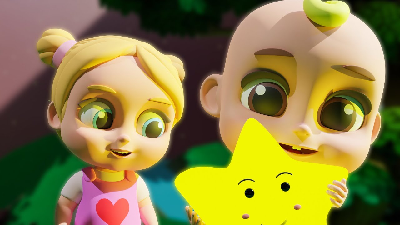 Twinkle Twinkle Little Star | Nursery Rhymes for Kids | Luck and Lily ...