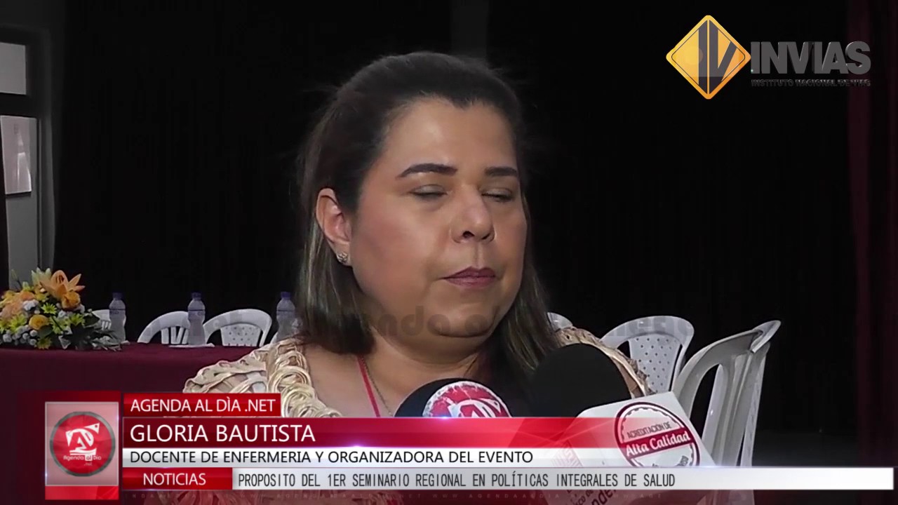 GLORIA BAUTISTA ENCARGADA DEL EVENTO - YouTube